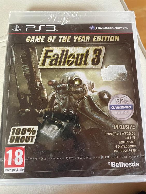 Fallout 3 für ps3 (Neu und originalverpackt) in Himmelried für CHF 6 ...