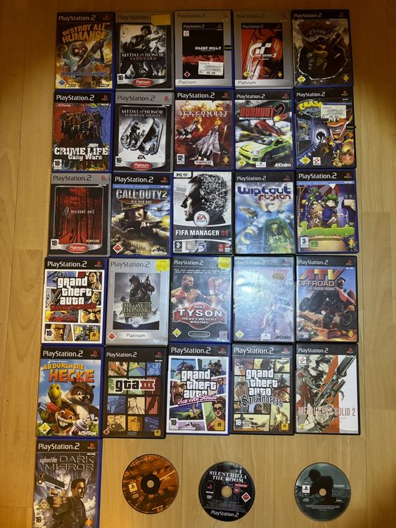 29 PS2 Spiele Klassiker GTA Medal of Honor Gran Turismo (Gebraucht) in ...