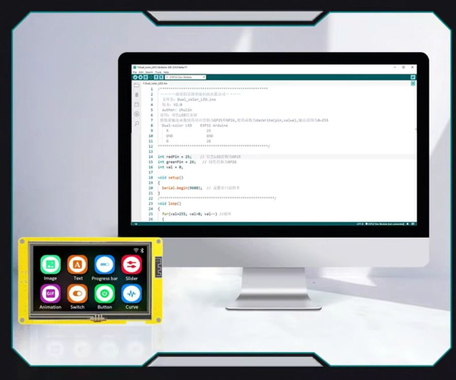 ESP32-S3 HMI 4,3 Display WiFi & Bluetooth Touchscreen (Neu und originalverpackt) in liestal für ...