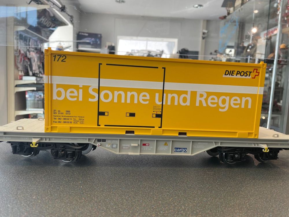37715 PIKO G Container Post SBB Ep. 5 | Acheter sur Ricardo