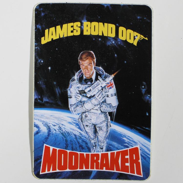 Exklusiver Schweizer James Bond 007 Aufkleber / Sticker 1979 (Neu ...