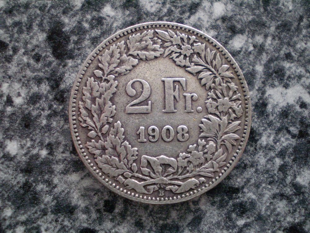 2 Fr.1908 !!! Rar !!! ab 1.- !!! (Gebraucht) in Dierikon für CHF 7 – mit Lieferung auf Ricardo ...