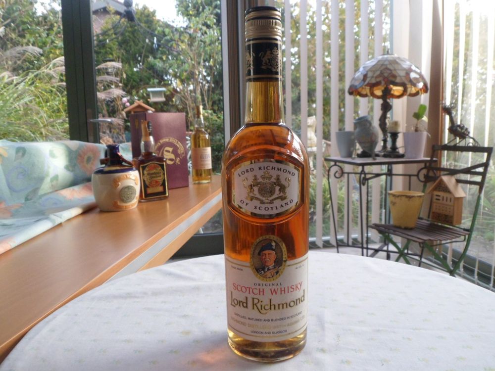 Lord Richmond Blended Scotch Whisky, 1970er Jahre Bottling (Neu (gemäss ...