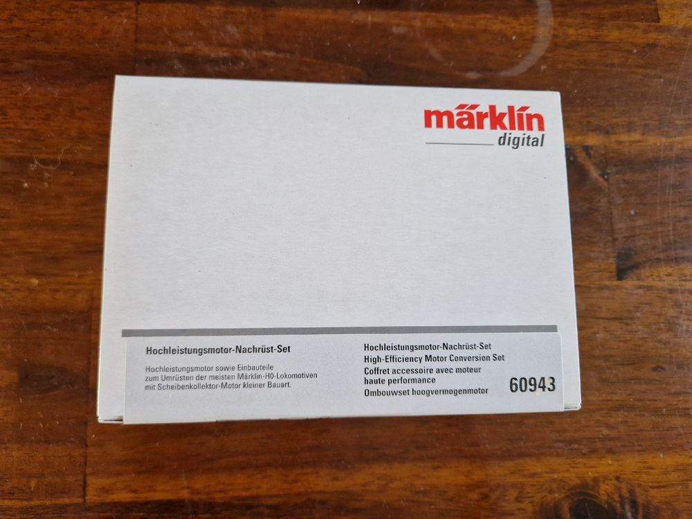 Märklin 60943 Hochleistungs-Motor Umrüst-Set, neuwertig (Neu und ...