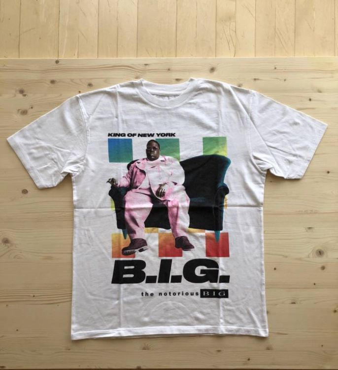 Biggie White T-shirt Size M | Kaufen auf Ricardo