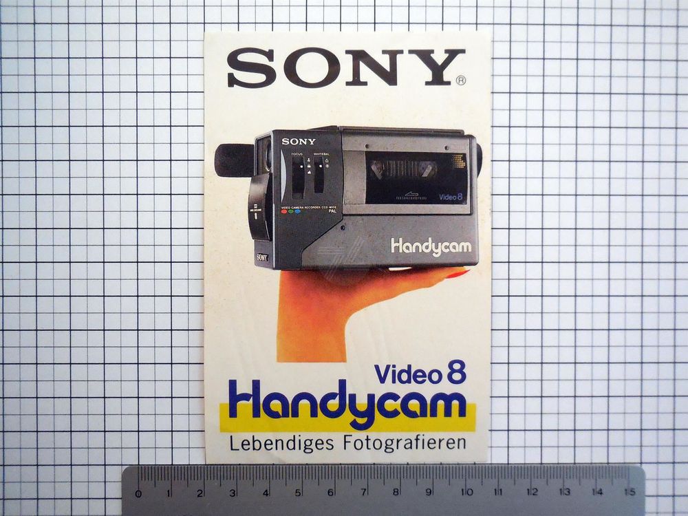 SONY Handycam Video 8 Vintage 80s HiFi (Gebraucht) in Wetzikon ZH für ...