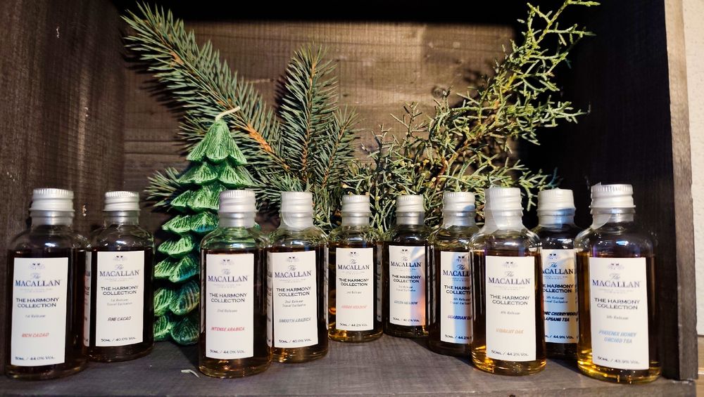 Macallan Harmony - Sample Set komplett 10x 50ml Whisky (Neu (gemäss ...