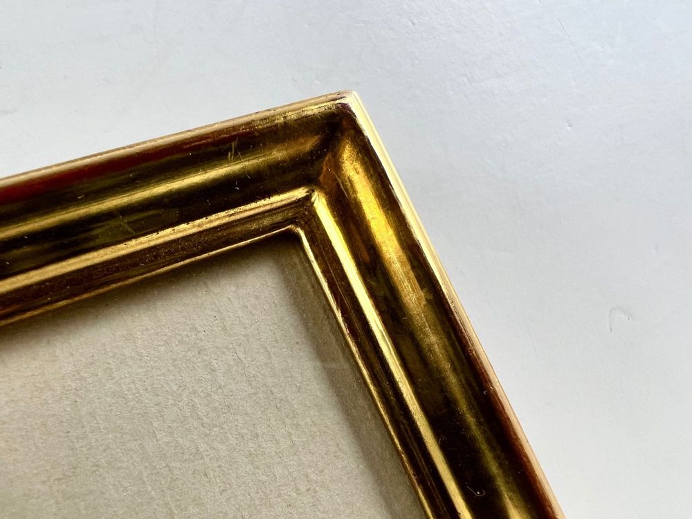 Alte Kastenbaum Lithographie Echtgoldrahmen (Gebraucht) in Neuhausen am Rheinfall für CHF 20 ...