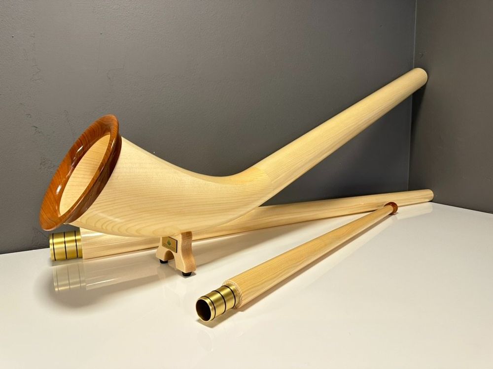 Alphorn, Alphörner, cor des alpes, Horn (Neu und originalverpackt) in ...