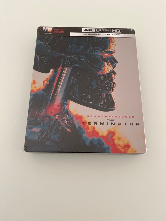 The Terminator (4K Ultra HD + Blu-Ray Disc - SteelBook) (Neu und ...