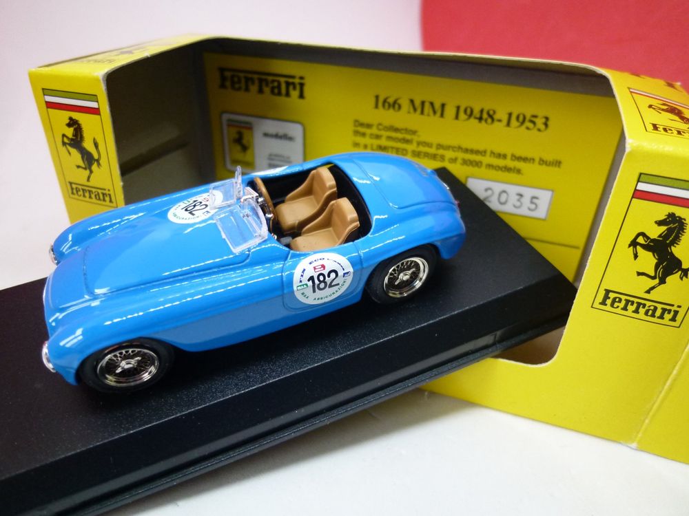 Ferrari 166MM Cabrio No 182 - Top Modell von Art Model OVP (Neu (gemäss ...