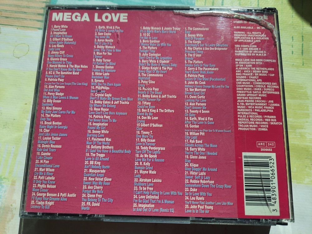 Cd Mega Love 4 Cds (D'occasion) à Pully pour CHF 4.9 – avec livraison | Acheter sur Ricardo