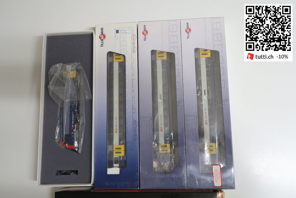 SBB DPZ Re 450 S-Bahn Zürich, HAG + Tillig (Neu (gemäss Beschreibung)) in Dättwil AG für CHF 999 ...