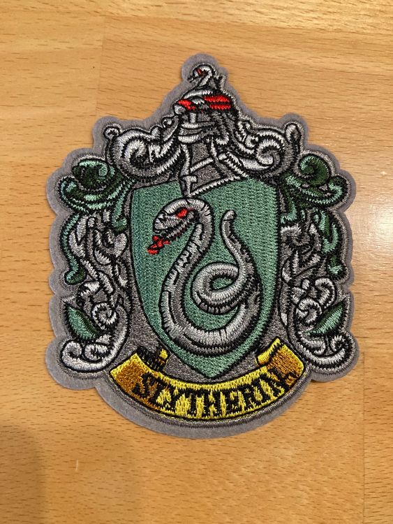 Harry Potter House of Slytherin Patch Sticker Aufnäher | Kaufen auf Ricardo