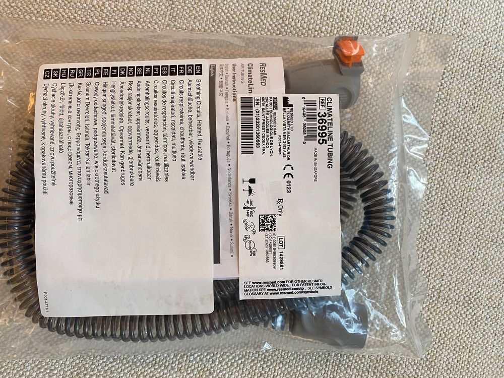 ResMed climate line max oxy tubing CPAP (ResMed S9) *NEW* (Neu und ...