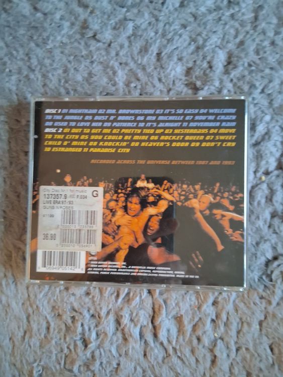 GUNS N' ROSES LIVE ERA 87-93 CD (Gebraucht) in Wetzikon ZH für CHF 2 ...