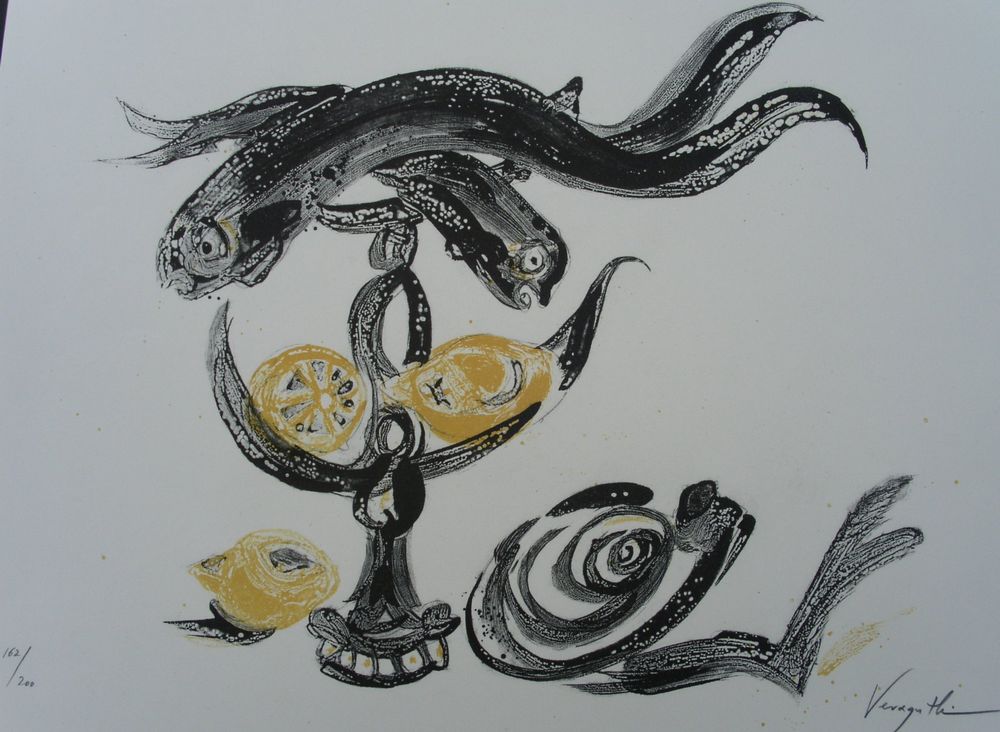 Gérold Veraguth Lithographie nummeriert und signiert | Kaufen auf Ricardo