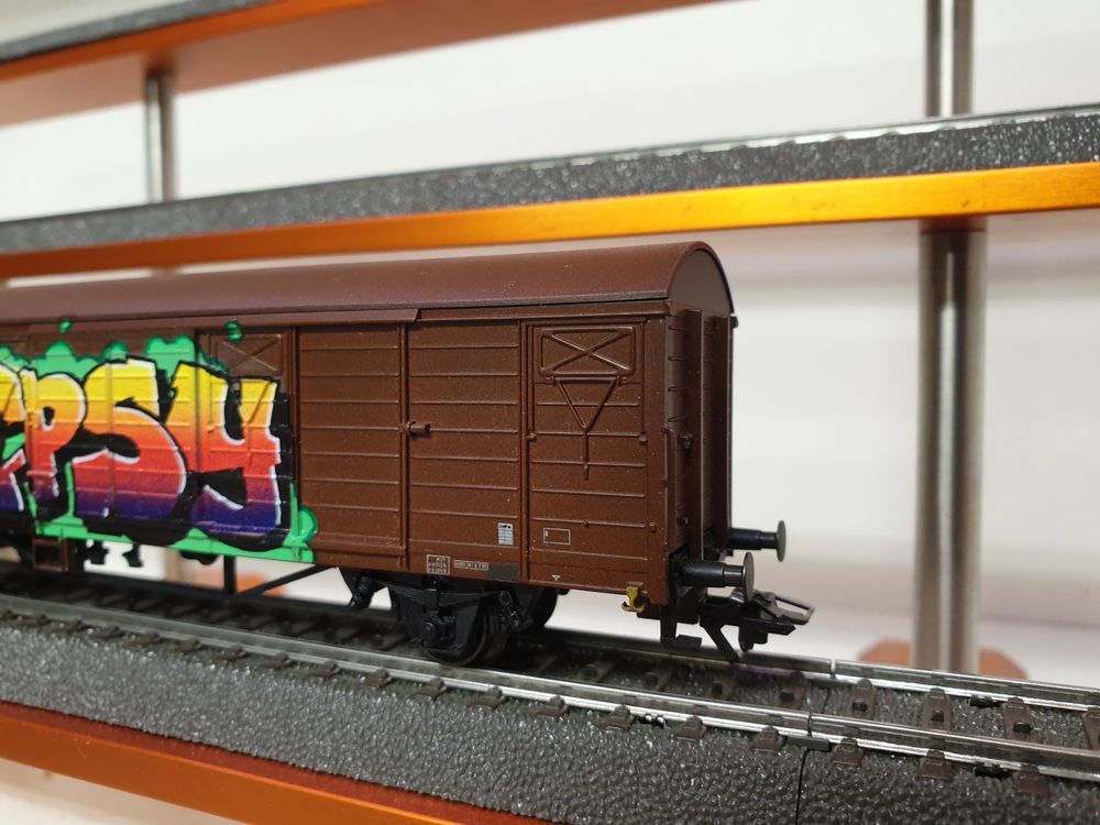Märklin Güterwagen mit Graffiti 47361 (Gebraucht) in Neuenhof für CHF ...