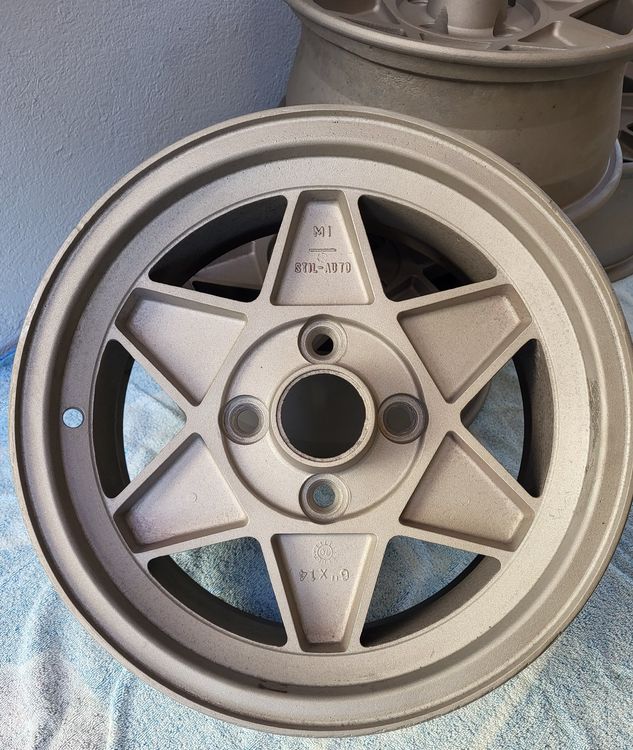 Stilauto 6x14 Alfa Romeo Alufelgen inkl. Eignungserklärung | Kaufen auf ...