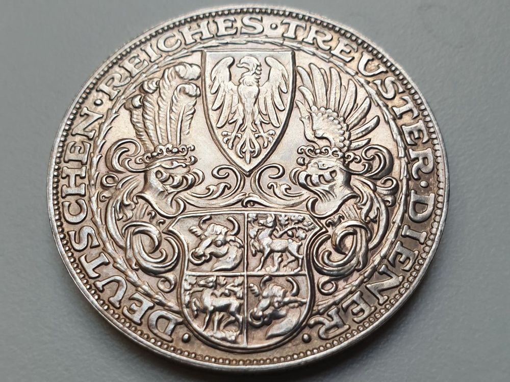 🇩🇪 Weimar Republic - Hindenburg 80th Birthday 1927 - *UNC* (Gebraucht) in Pully für CHF 79 – mit ...