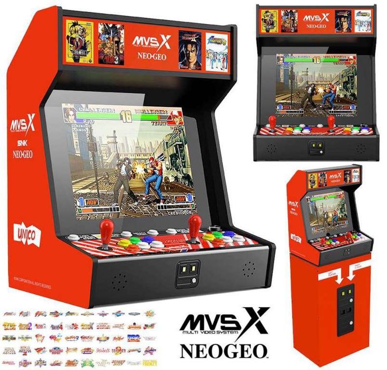 SNK Neo Geo MVSX Arcade Bartop avec Base | Kaufen auf Ricardo
