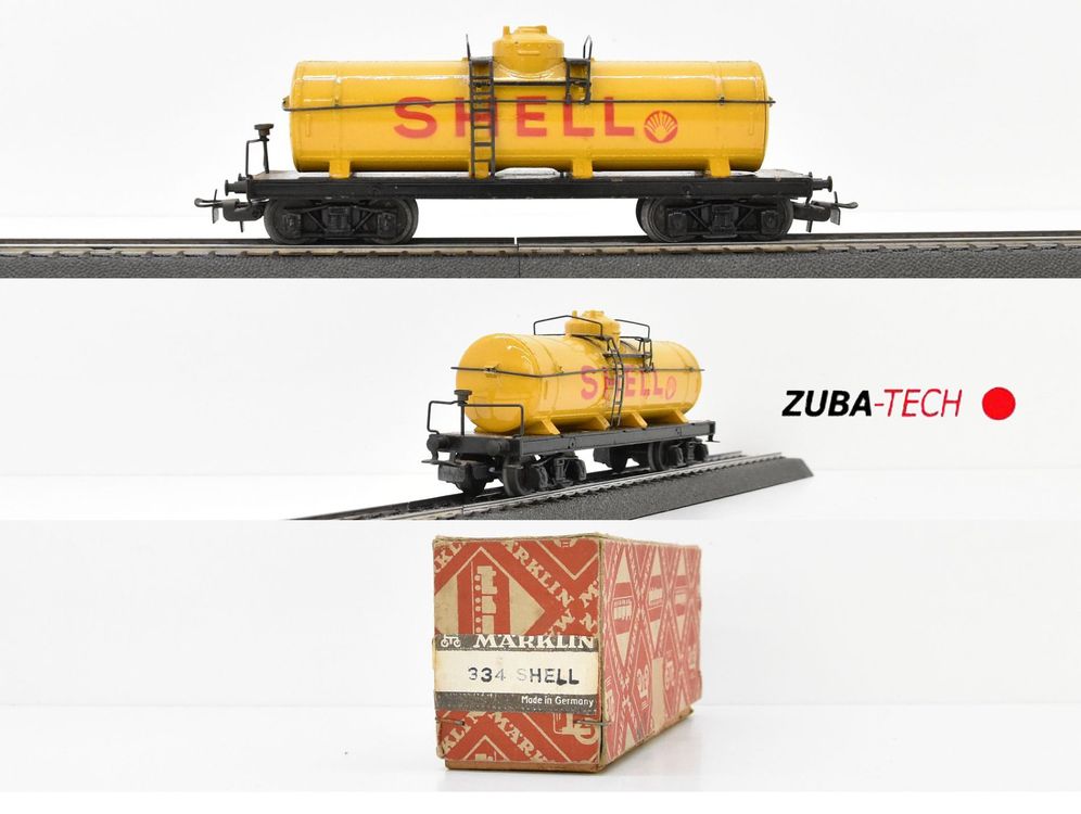 Märklin 334 Grossraumkesselwagen Shell H0 WS mit OVP (Gebraucht) in St ...