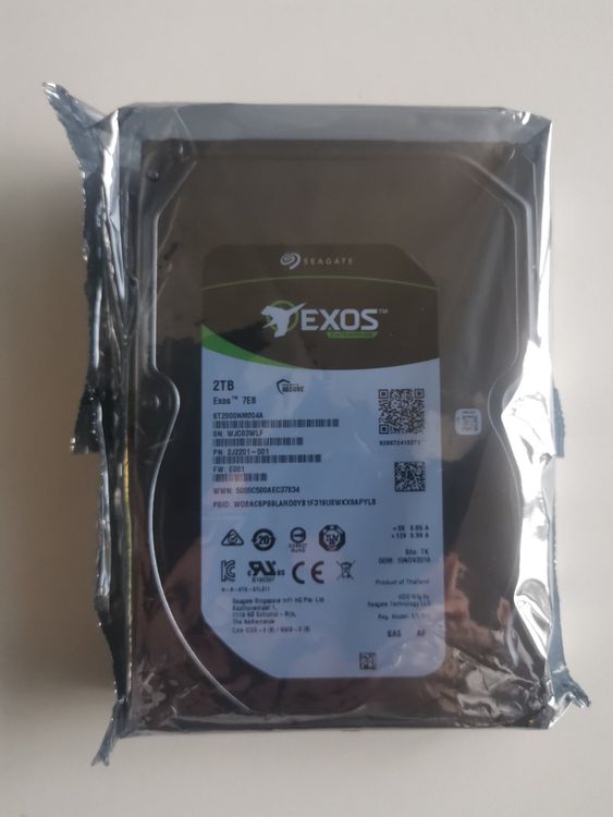 SEAGATE Exos 7E8, 512e SAS, 2.0TB (ST2000NM004A) | Kaufen auf Ricardo