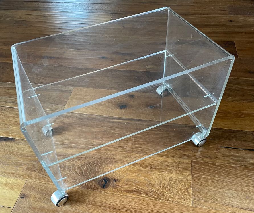 Rolltischchen transparent | Kaufen auf Ricardo