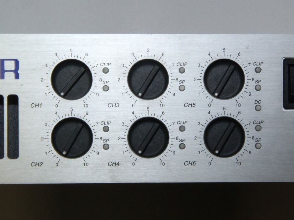 6-Kanal-Multikanal Verstärker ECLER MPA 6-80R (Gebraucht) in Sarnen für ...