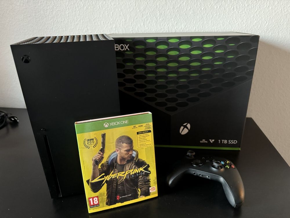 Neuwertig - Xbox Series X mit Cyberpunk 1TB SSD (Gebraucht) in Nidau ...