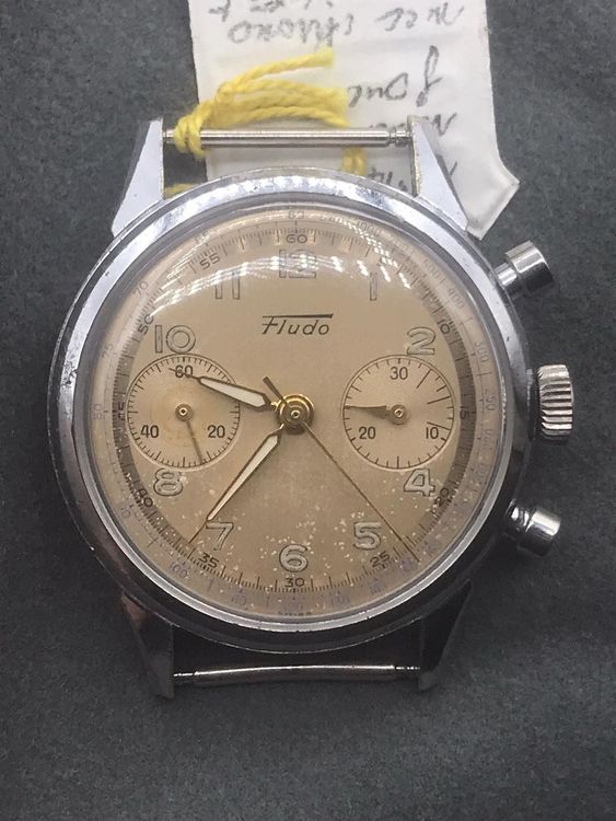 Vintage Watch Fludo Chronograph | Kaufen auf Ricardo