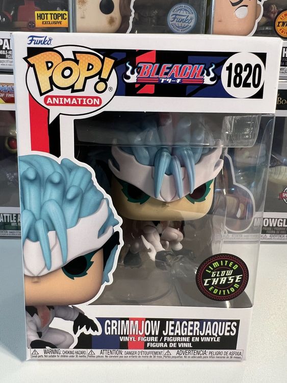 Funko POP! Animation Bleach Grimmjow Jeagerjacques Chase (Neu und ...
