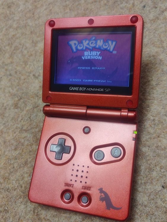 Nintendo Gameboy Advance SP - Pokémon Groudon | GBA SP | Kaufen auf Ricardo
