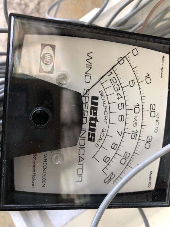 Vetus Wind Speed Indicator /Windstärkemessgerät (Gebraucht) in für CHF ...