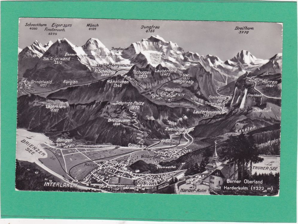 Berner Oberland mit Harder Kulm (Gebraucht) in Herisau für CHF 1 – mit Lieferung auf Ricardo kaufen