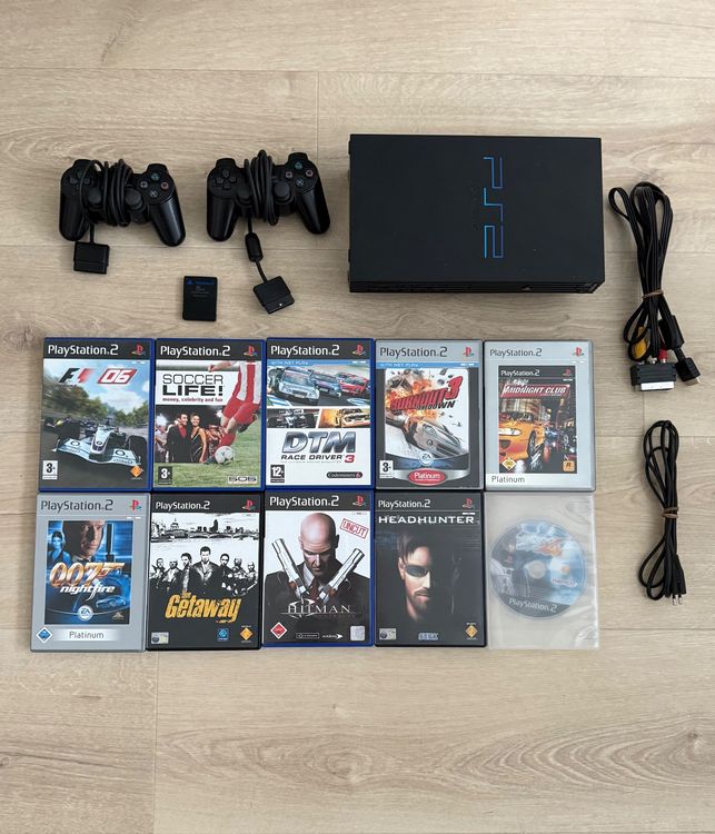 Sony PlayStation 2 mit 10 Games Top Zustand ab 1Fr (Gebraucht) in ...