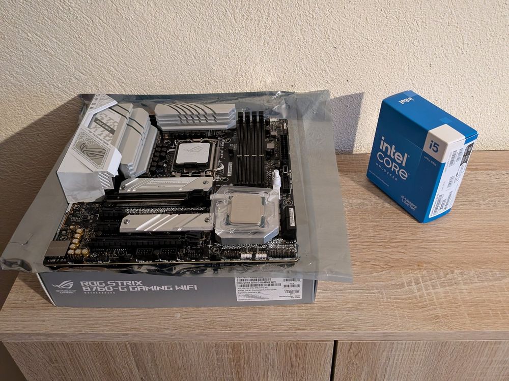 I5 14600KF et Asus Rog Strix B760-G Wifi (D'occasion) à torgon pour CHF ...