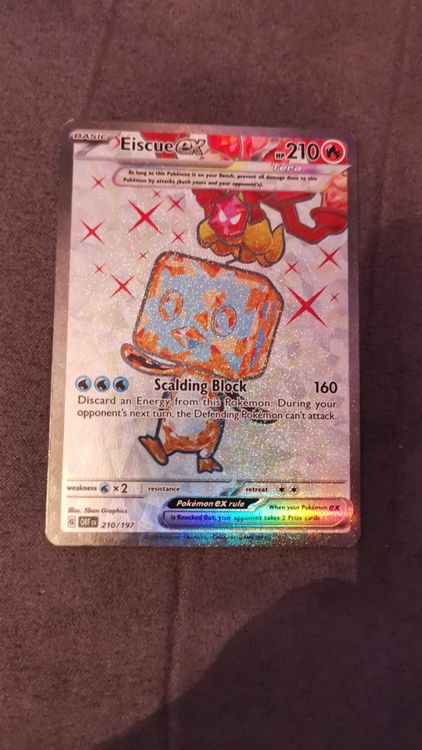 Pokemon Eiscue ex (210/197) | Kaufen auf Ricardo