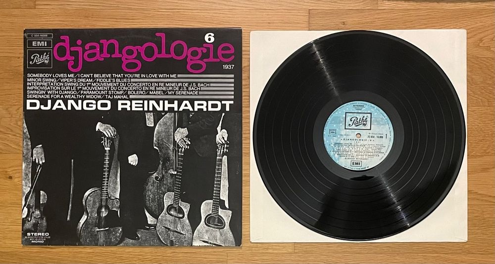 DJANGO REINHARDT - djangologie 6 (1937) PATHE C 054-16006 (Gebraucht) in Mauren TG für CHF 7.9 ...