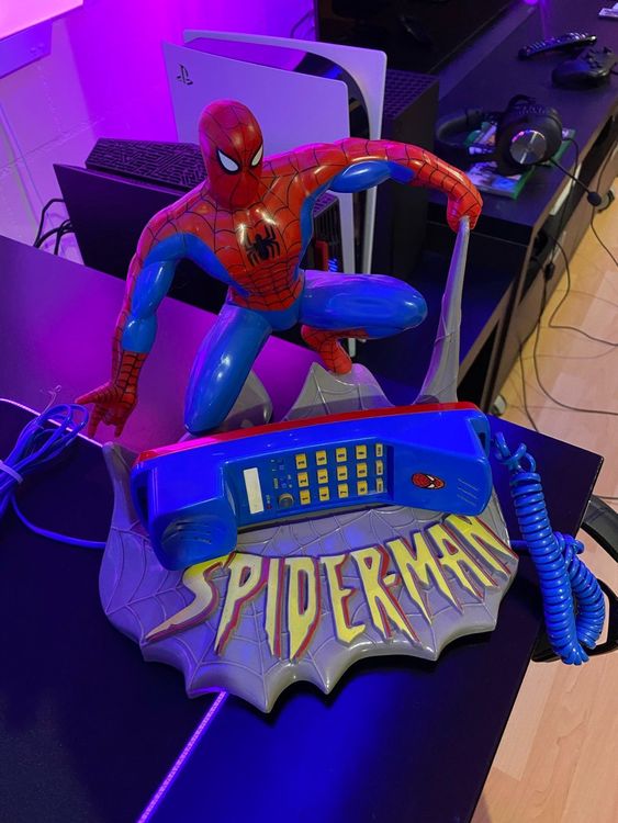 Spider-Man Vintage Phone (1994) (Neu (gemäss Beschreibung)) in Baar für ...