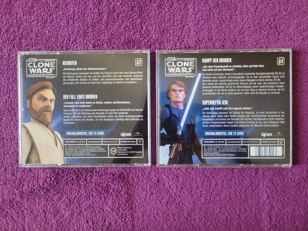 7 - Star Wars / Clone Wars - Hörspiel - CD´S (Gebraucht) in für CHF 18 ...