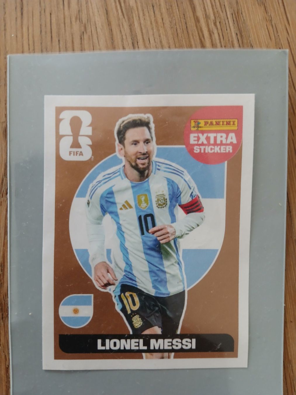 Panini Extra Sticker Bronze Lionel Messi Neuzustand (Neu (gemäss ...
