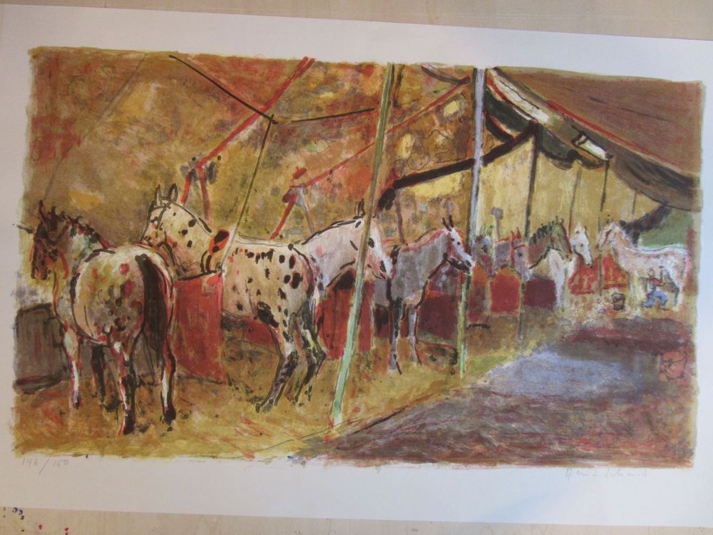 HENRI SCHID LITHOGRAPHIE SIGNIERT (Gebraucht) in Gersau für CHF 48 ...