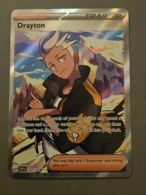 Pokemon Surging Sparks Drayton 》Englisch (Neu und originalverpackt) in ...