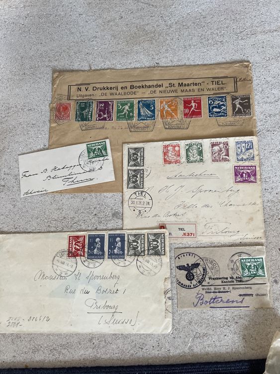 Timbres Pays-Bas grande quantité selon photos (Gebraucht) in Charmey ...