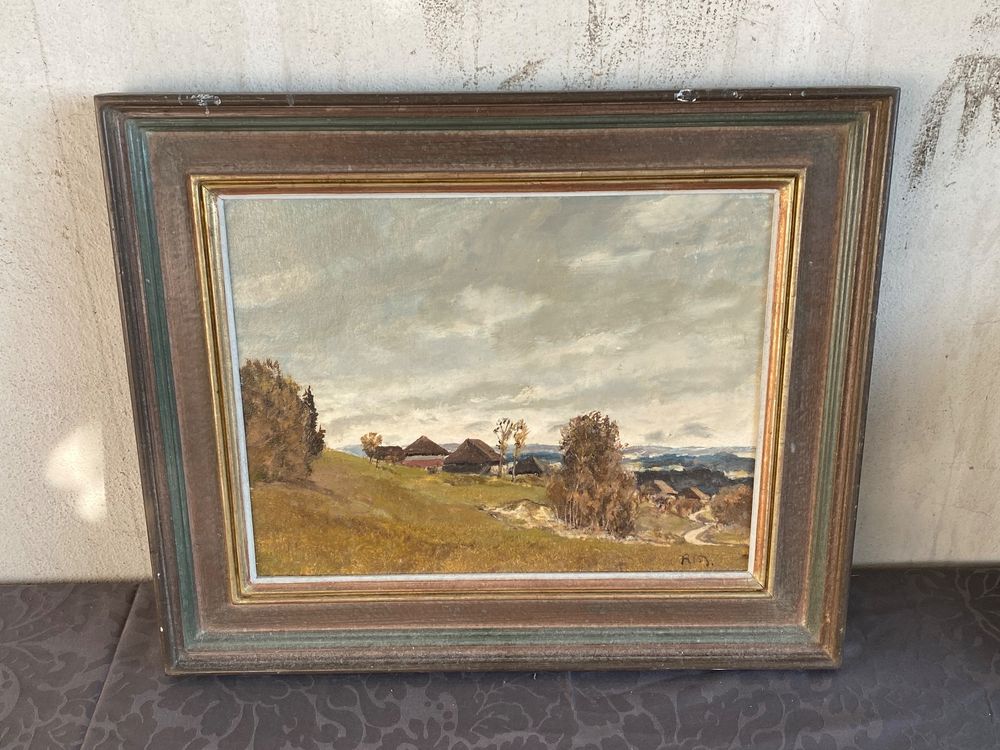 Rudolf MÜLLER (1892-1972) Tableaux peinture sur panneaux (Gebraucht) in Payerne für CHF 69 – mit ...