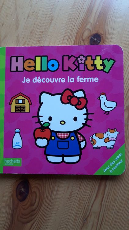 Hello Kitty: Je découvre la ferme, livre enfant parfait (Gebraucht) in ...