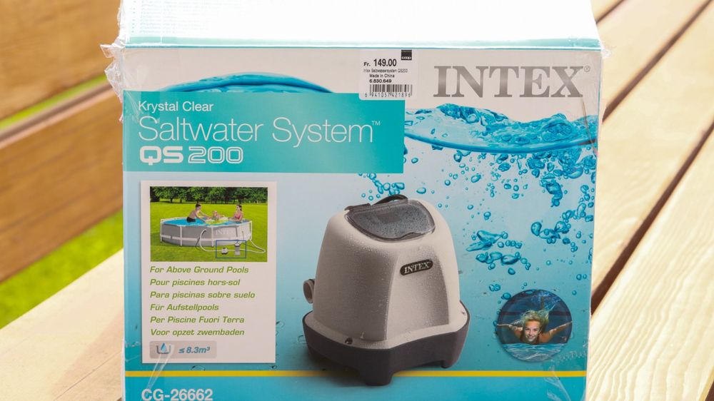 Salzwassersystem QS200 Intex (Neu und originalverpackt) in Hemberg für CHF 40 – mit Lieferung ...