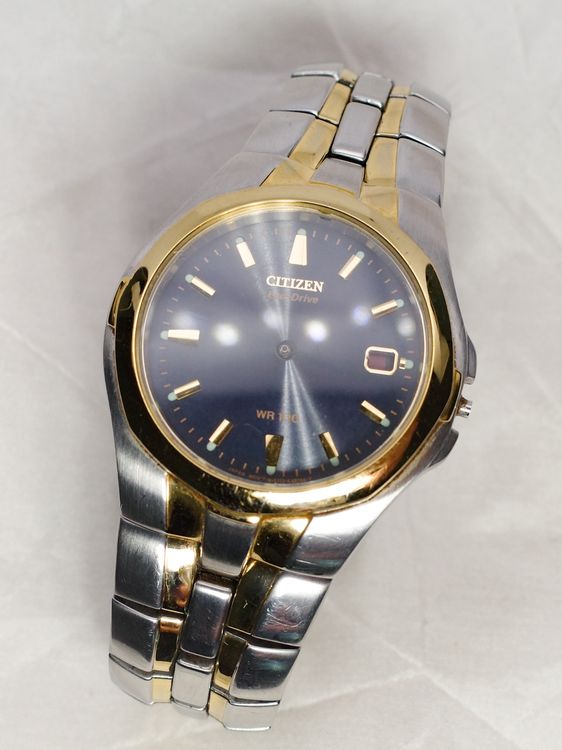 CITIZEN eco drive Faltschliesse Gehäuse Uhrband Uhr Quarz (Defekt) in ...
