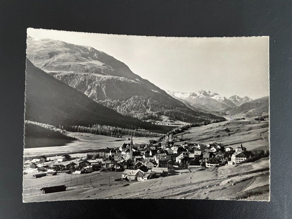 AK GR Zuoz (Engadin) mit Piz della Margna (Gebraucht) in Thal für CHF 1 – mit Lieferung auf ...